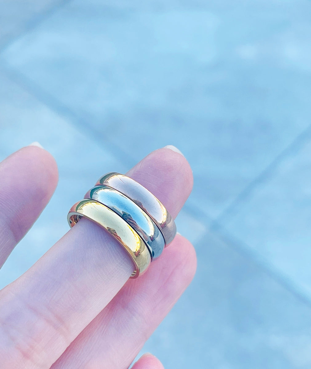Three Tone Rings • Bundle – Xaia Jewelry