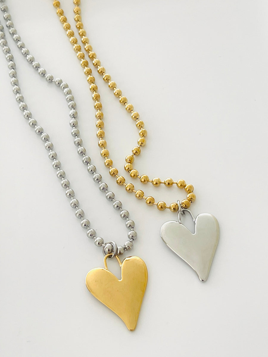 Big Heart Militar Chain – Xaia Jewelry